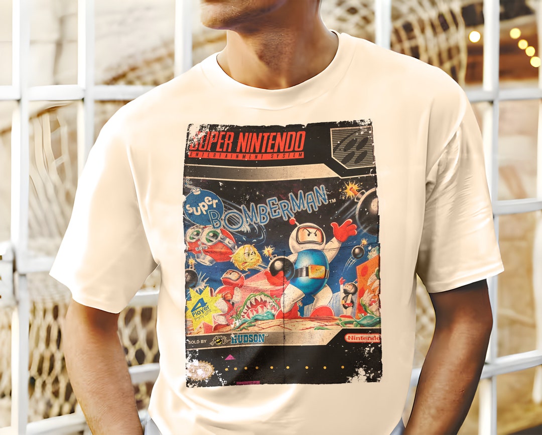 Super Bomberman - SNES Vintage T Shirt 8 Colors Unisex All Sizes S-5XL ...