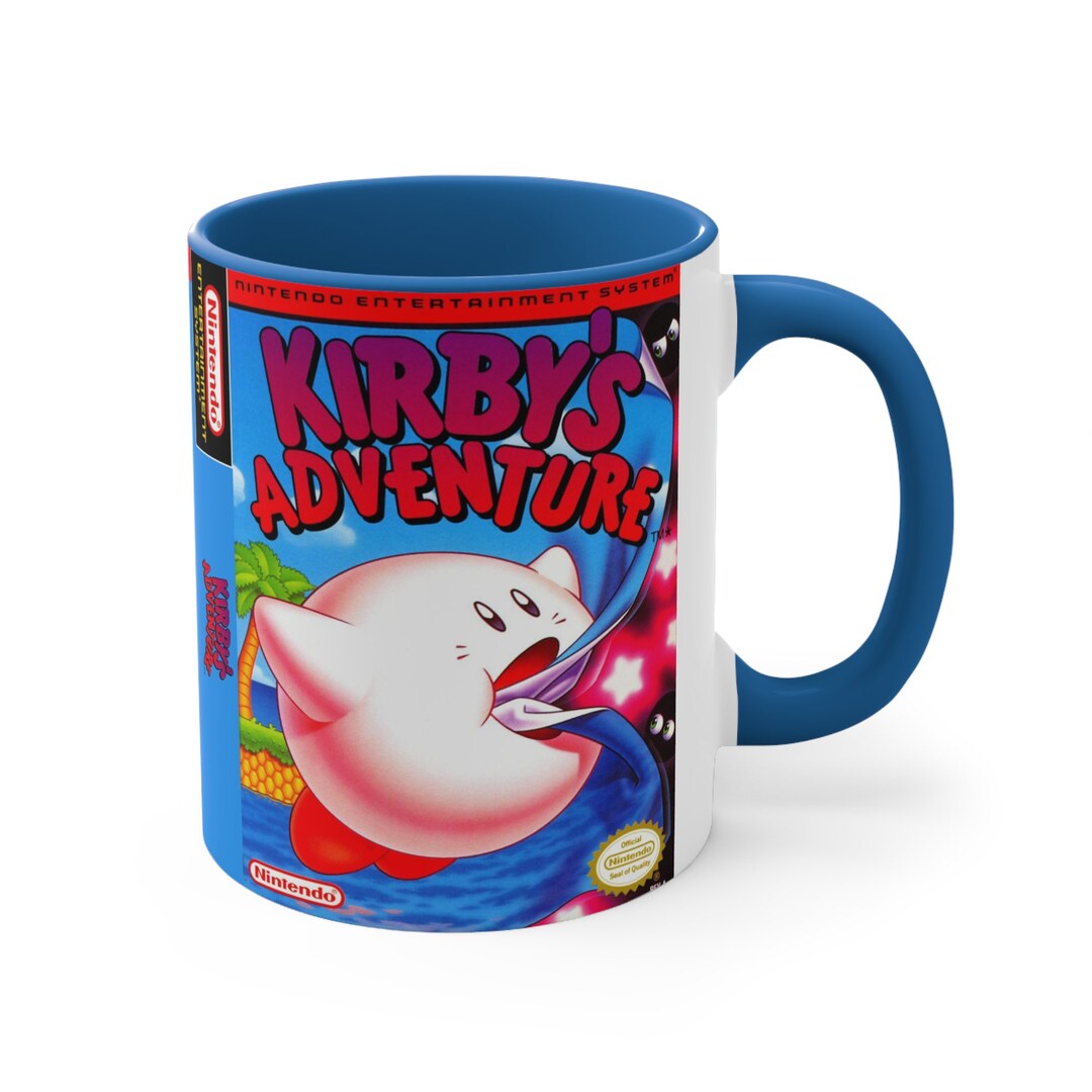 Kirbys Adventure NES 8 Bit Game Box Cover Famicom Accent - Etsy