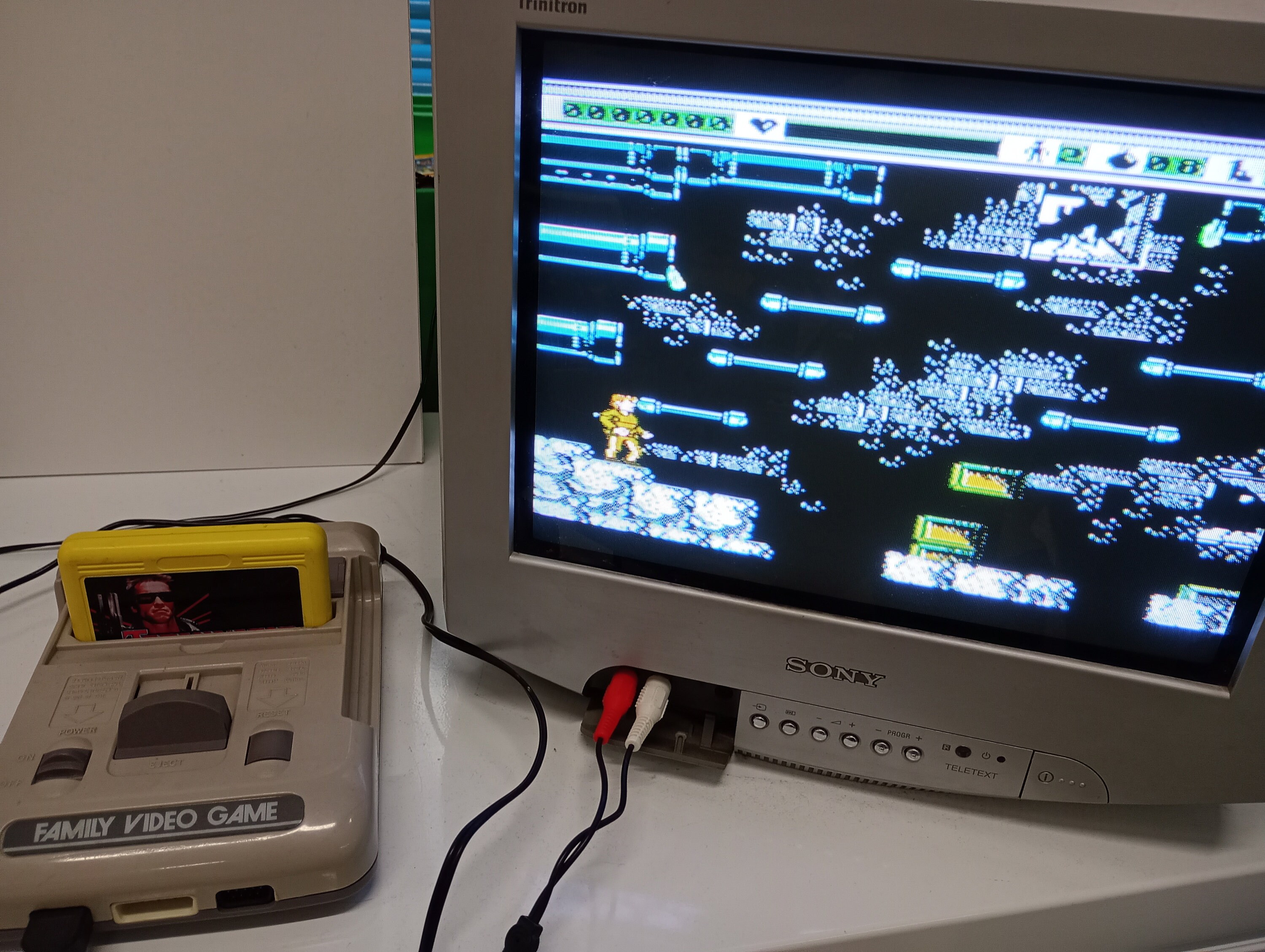 Terminator 90s RARE Famicom Nes Game Cartridge 60 Pin - Etsy