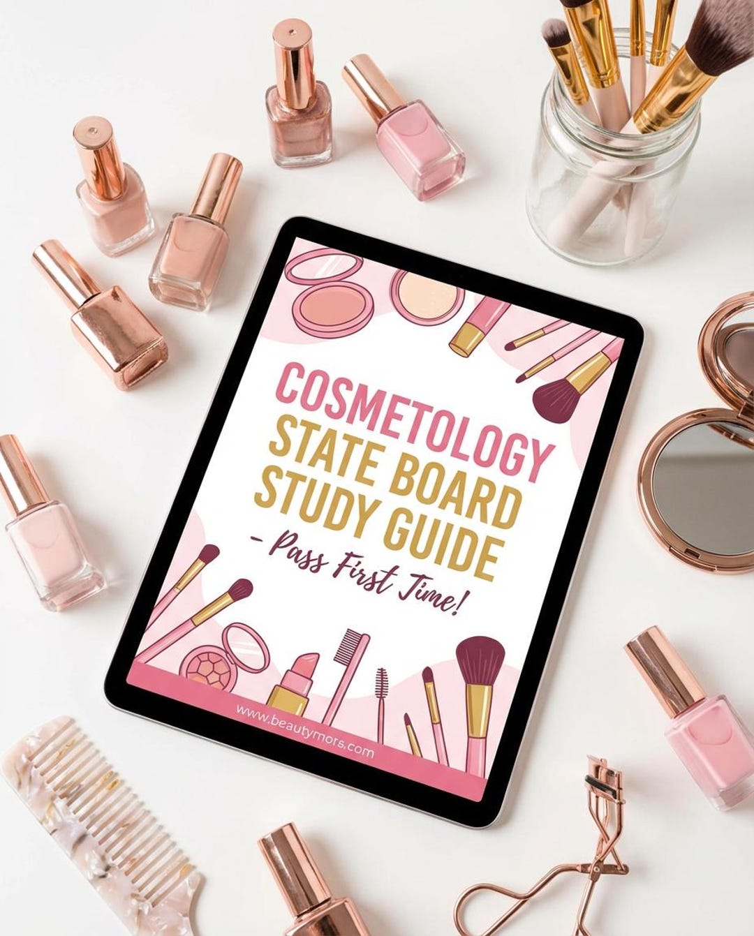 Cosmetology State Board Exam Study Guide - Etsy