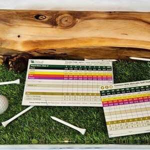 Custom Golf Epoxy Charcuterie Board / Insert Custom Items / Father's ...
