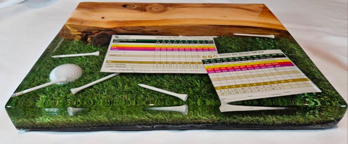 Custom Golf Epoxy Charcuterie Board / Insert Custom Items / - Etsy Canada