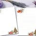 PRINTABLE Christmas Letter Paper, Christmas Decor Writing Paper ...