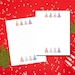 Printable Christmas Writing Paper, Christmas Printable Paper, Christmas ...