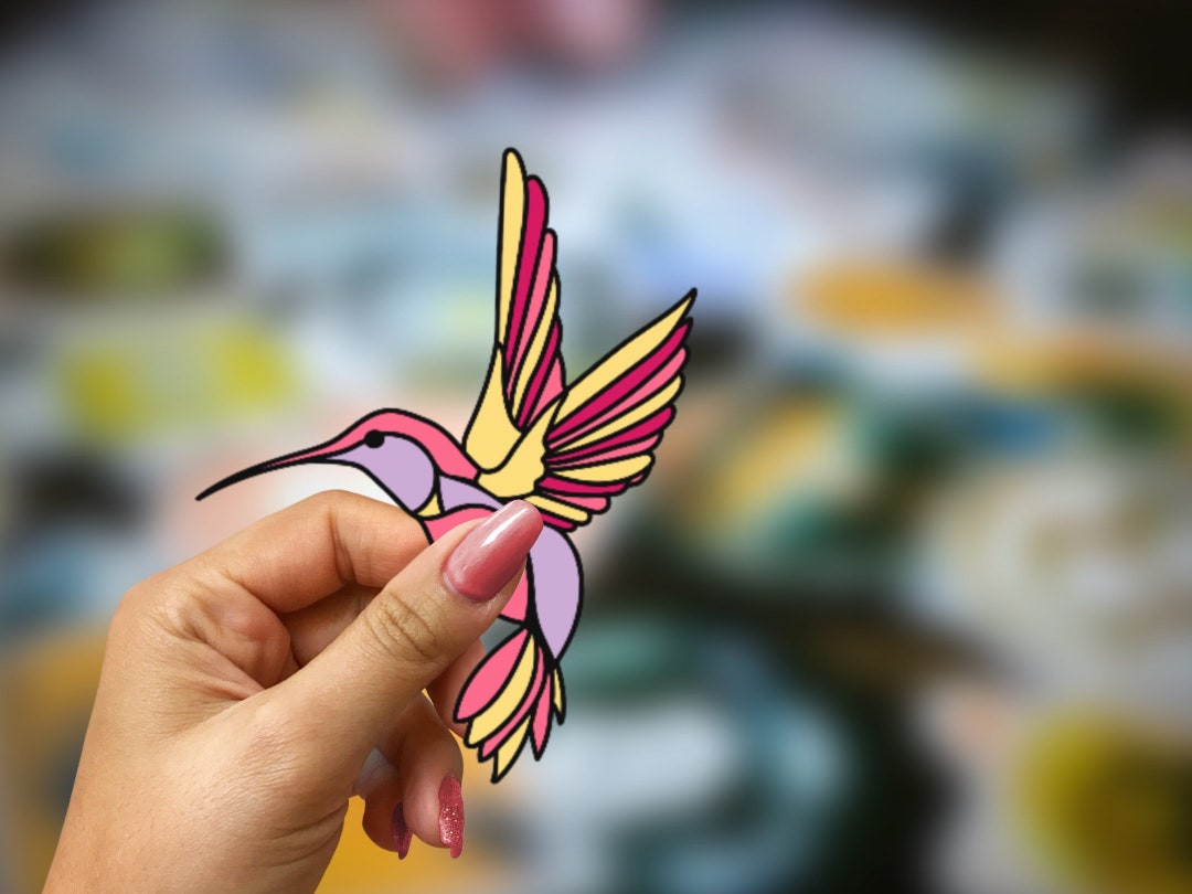 Hummingbird Car Decal Car Window Bumper Sticker Decal Car - Etsy