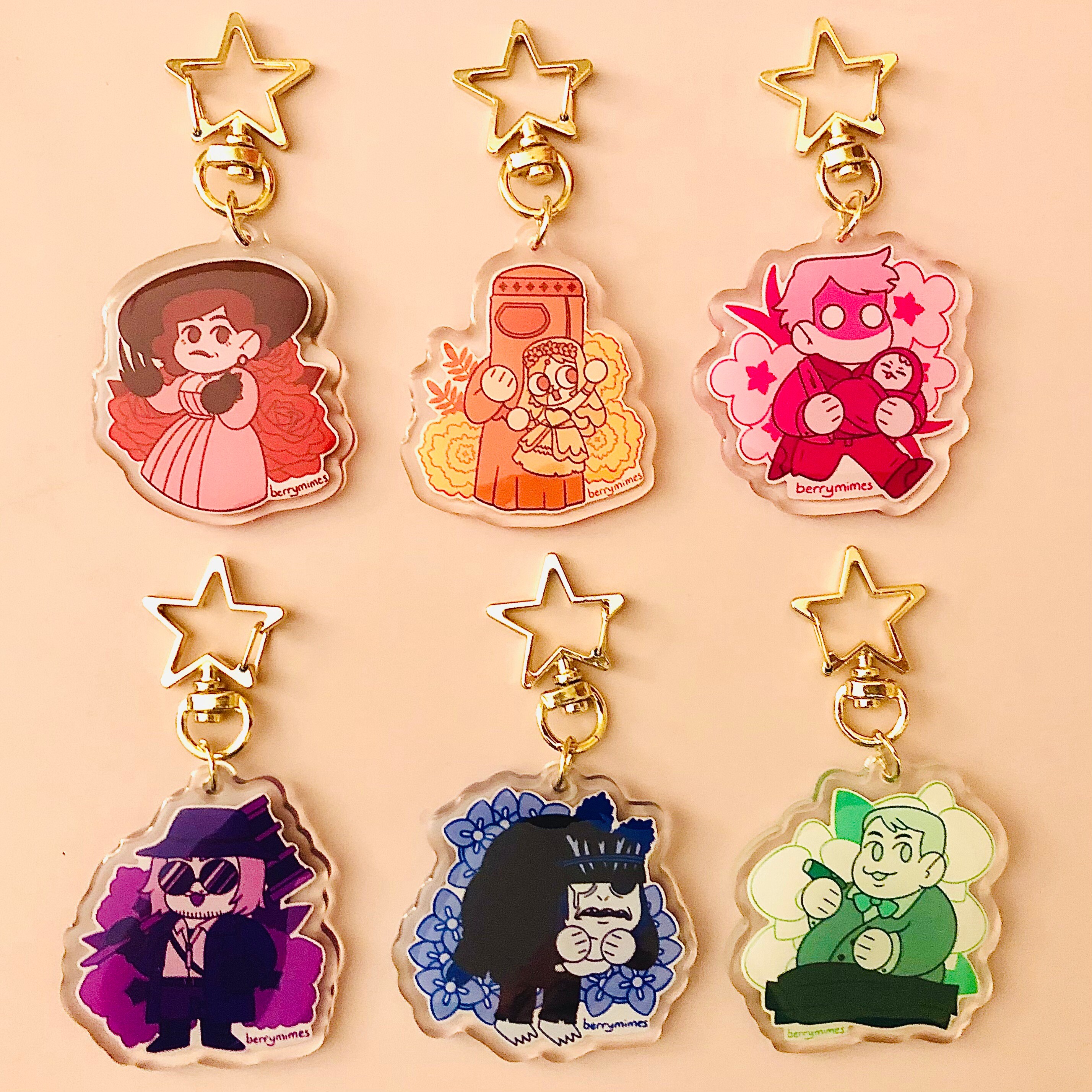 Resident Evil Village Flower Charms - RETIRED - Etsy