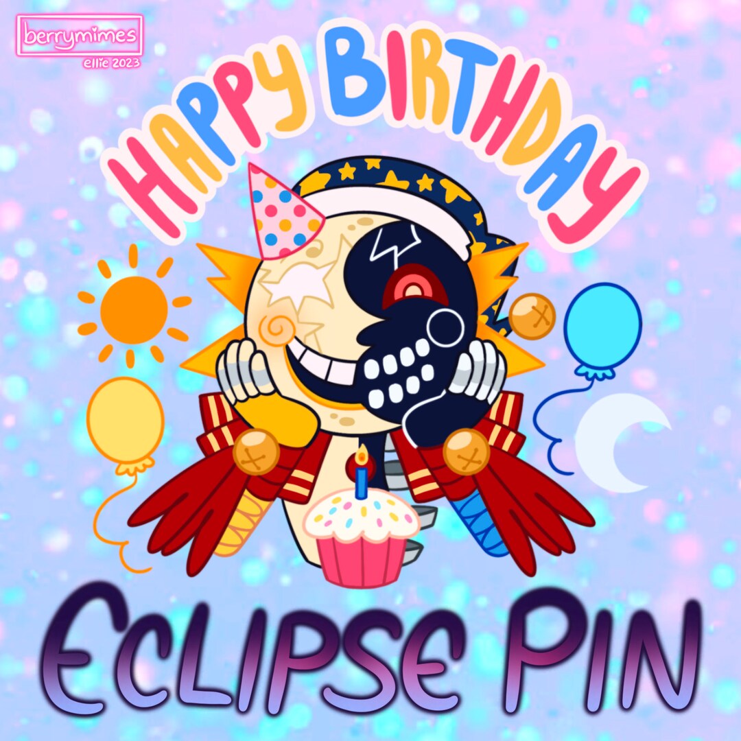 FNAF Eclipse Acrylic Pin - Etsy
