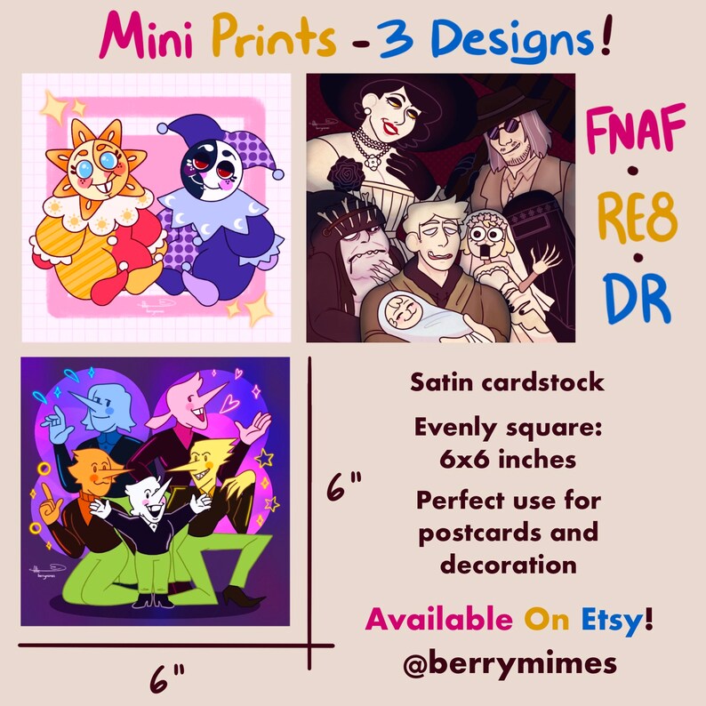 Sundrop & Moondrop Dolls Mini Print - Etsy