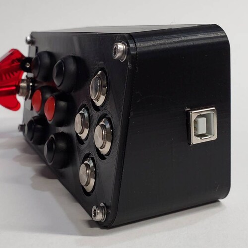 Sim Racing 10 Button One Led Toggle Switch Angled Front - Etsy