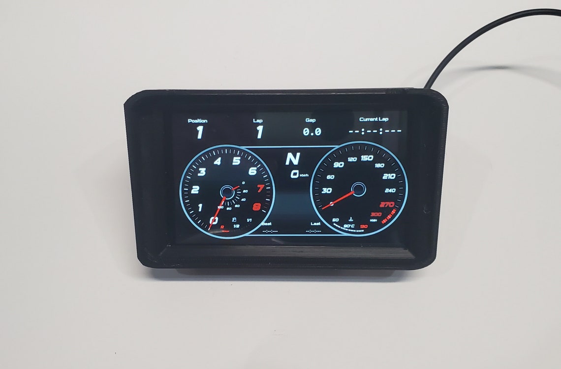 Sim Racing Pc 5 Vocore Screen Dashboard for Simhub With - Etsy Canada