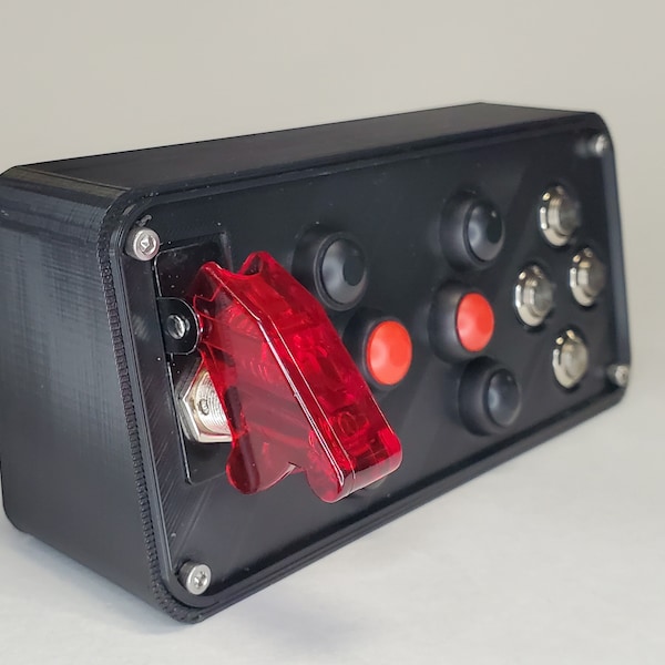 Pc Gaming Button Box - Etsy