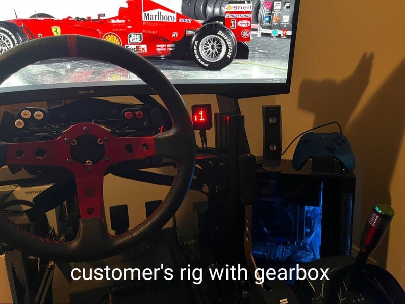 Sim Racing Pc Simhub Gear Indicator . | Etsy
