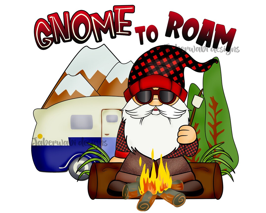 Gnome PNG Design Clipart Camping Scandanavian Gnome Unlimited ...