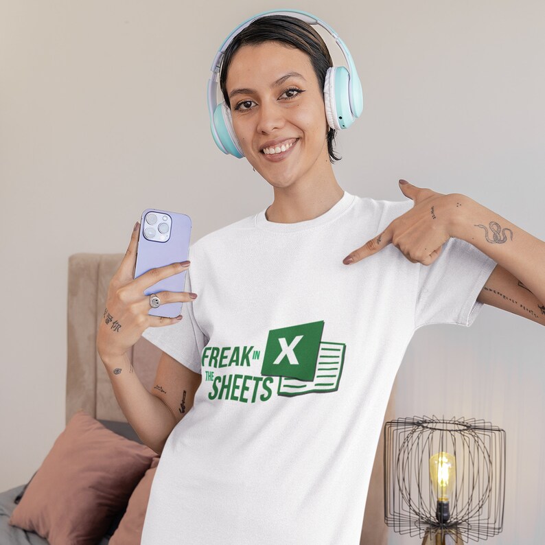 Funny PNG Design | Excel Freak in the Sheets PNG | Graphic| Download ...