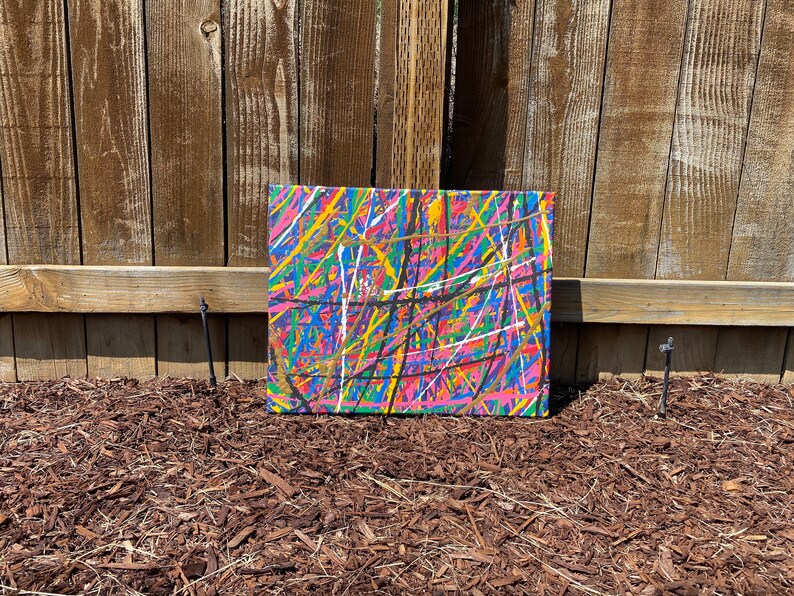 Disiecta Membra//original Abstract Canvas Painting - Etsy