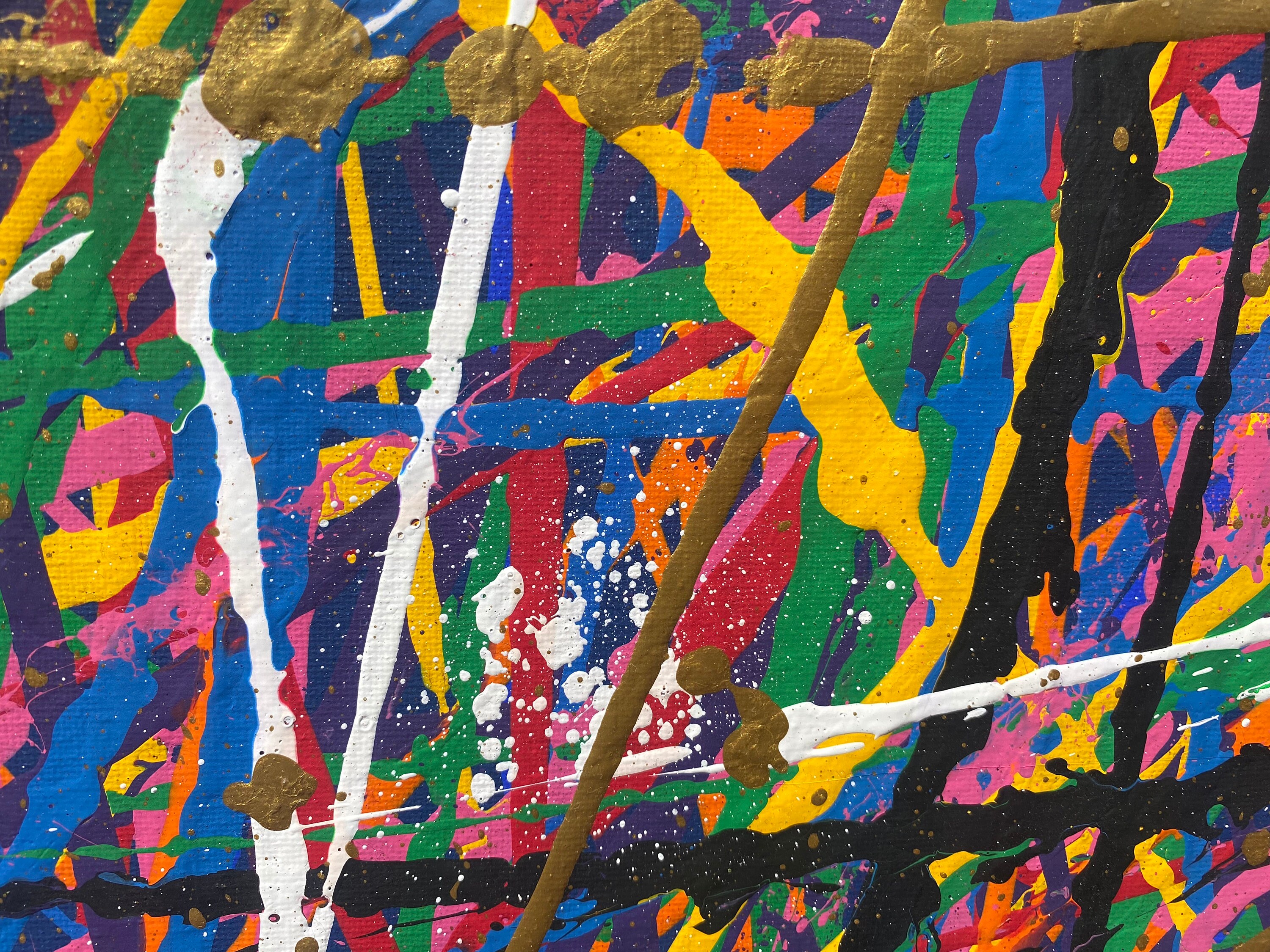 Disiecta Membra//original Abstract Canvas Painting - Etsy