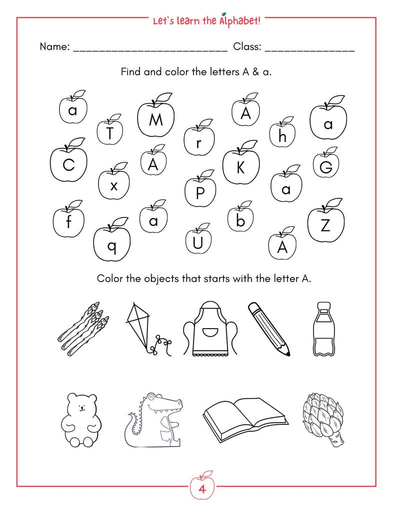 Alphabet ABC Printables Tracing Alphabet PDF Printables Puzzles ...
