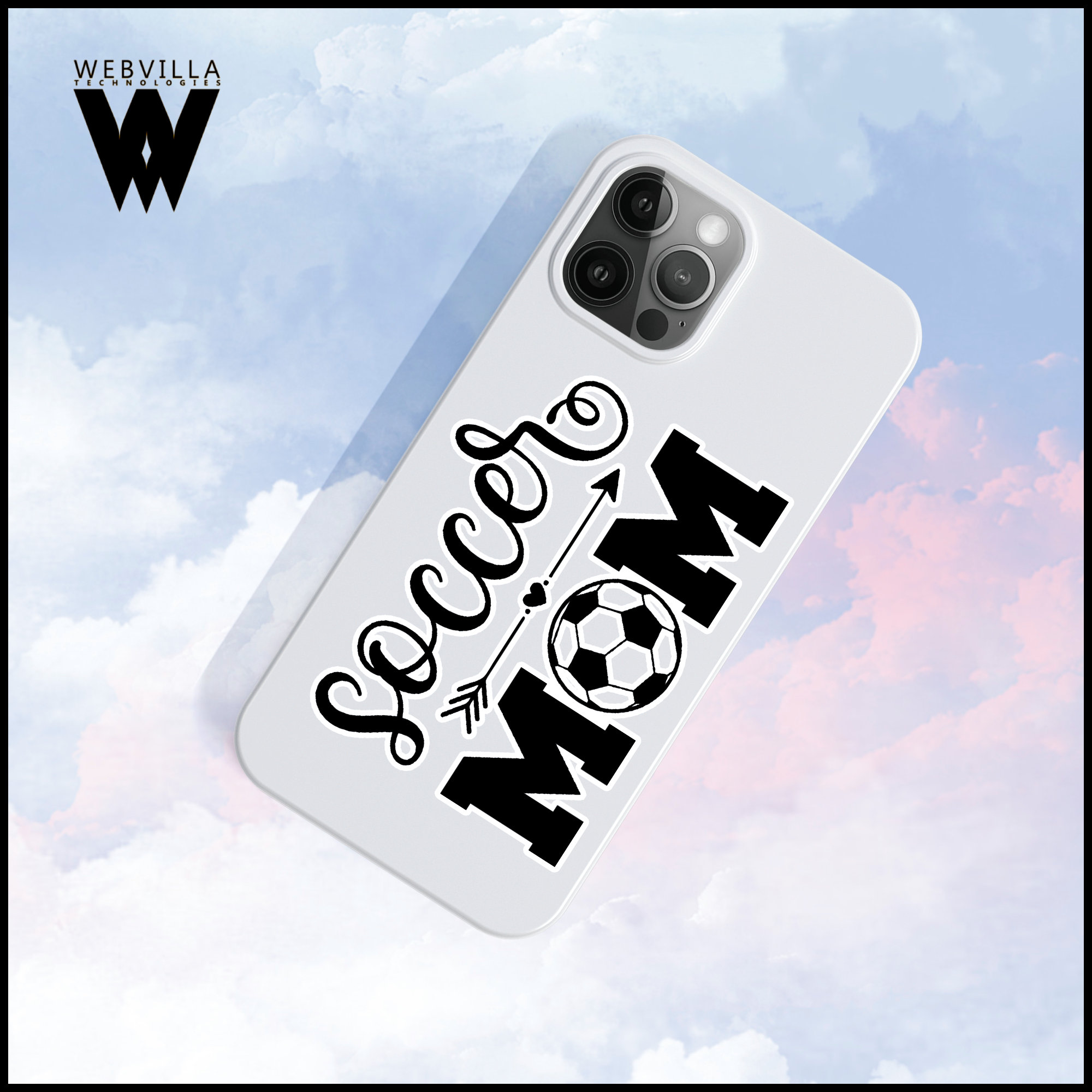 Soccer Mom Car Sticker, Permanent Vinyl Decal, Soccer Mom Decal, Car ...