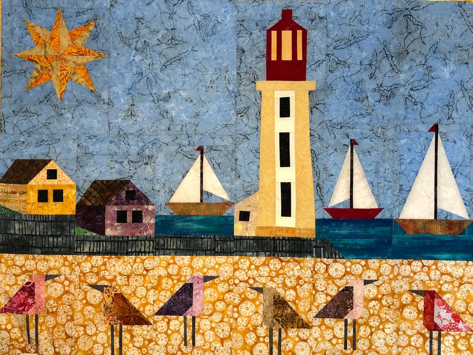 NAUTICAL Quilt Pattern, From Gull's Nest Quilts - Etsy