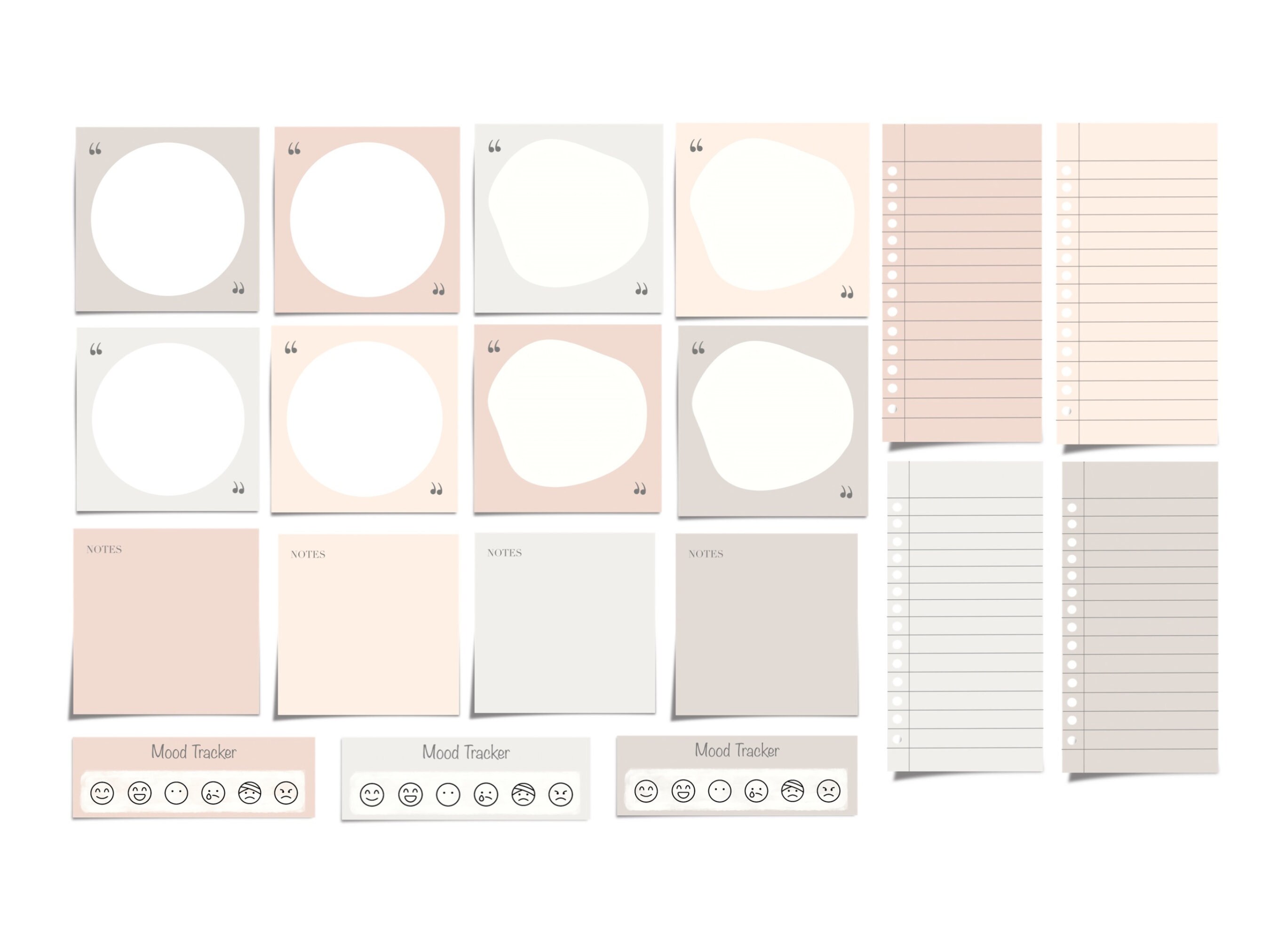 Minimalist Everyday Stickers | Digital Stickers | Digital Planner ...