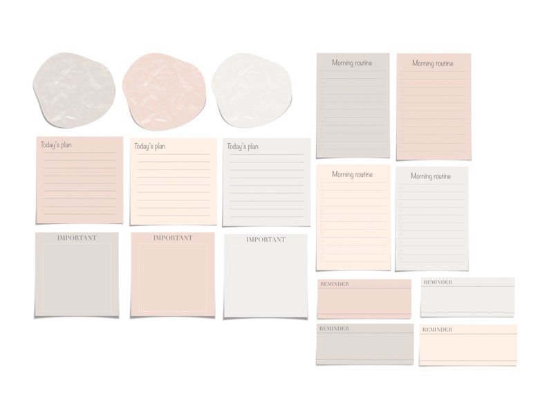 Minimalist Everyday Stickers | Digital Stickers | Digital Planner ...