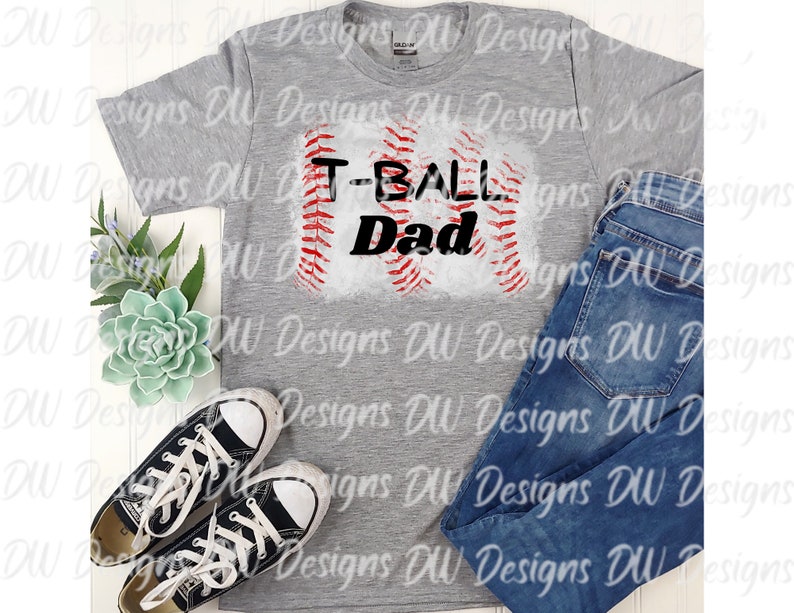 T-ball Dad PNG Dad Tball PNG Sport Dad Design Tball Family - Etsy