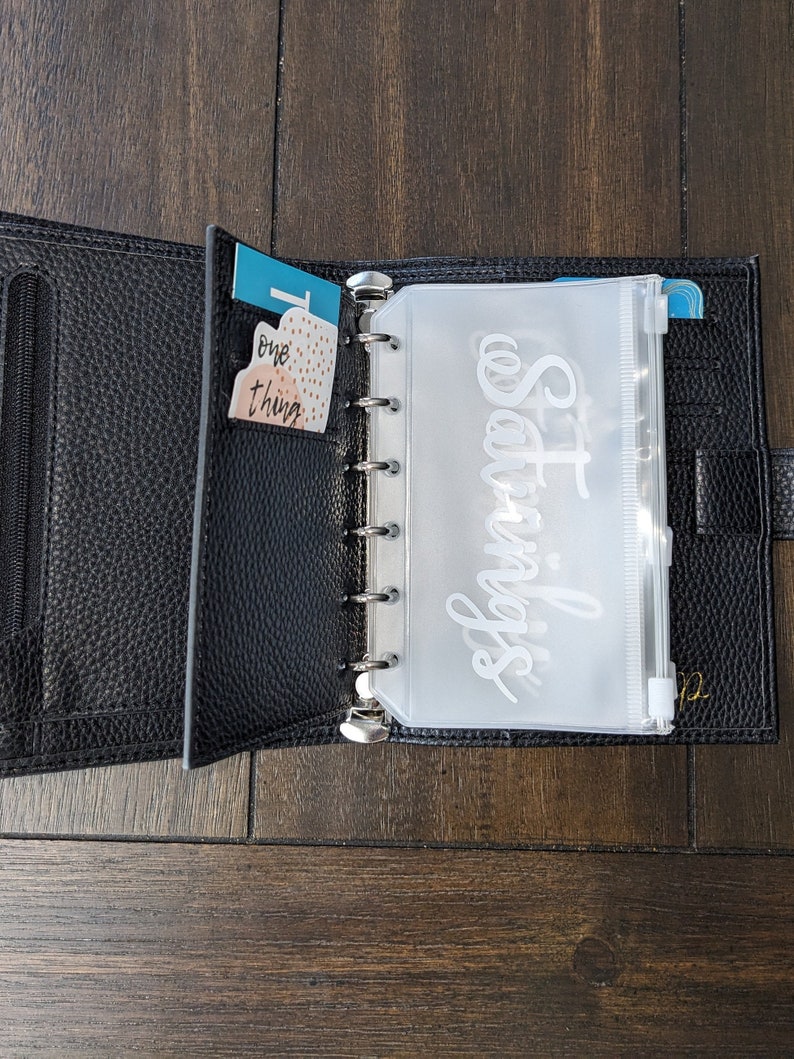 A7 Binder Wallet - Etsy