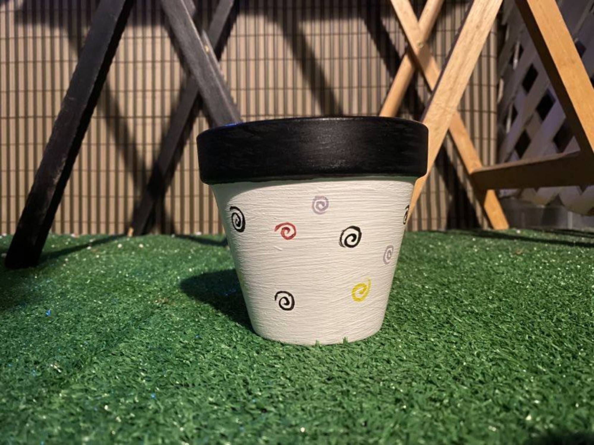 8 Inch Gothic Lenore Comic Hand Painted Terra Cotta Clay Succulent ...