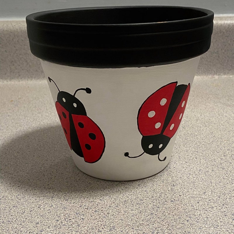 Ladybug Planters - Etsy