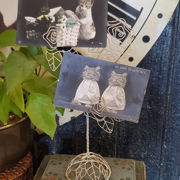 Wire Picture Holder - Etsy