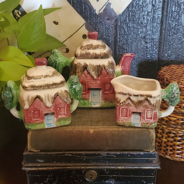 Cottage Chic Teapot - Etsy