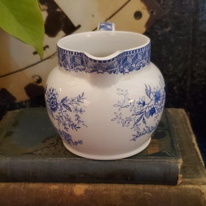 Vintage Spode Blue and White Creamer, Spode Pitcher, Spode Blue Room ...