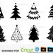 Christmas Tree Svg, Christmas Svg, Christmas Tree Cut File Svg, Pine ...