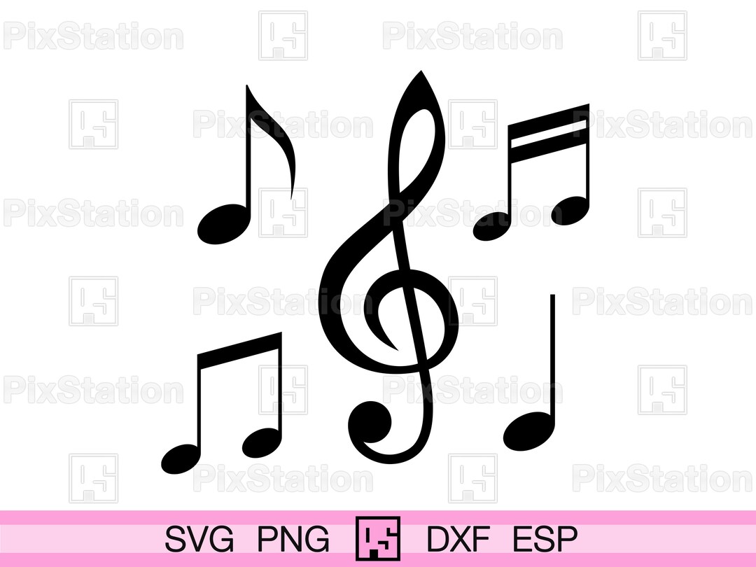 Music Notes Svg, Treble Clef Svg, Clef Svg, Treble Svg, G Clef, Music ...