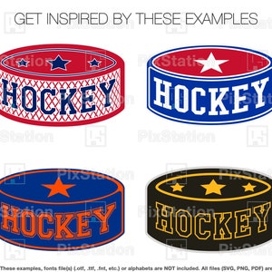 Ice Hockey Puck Svg, Layered Puck Svg Ice Hockey, Puck Bundle Svg ...