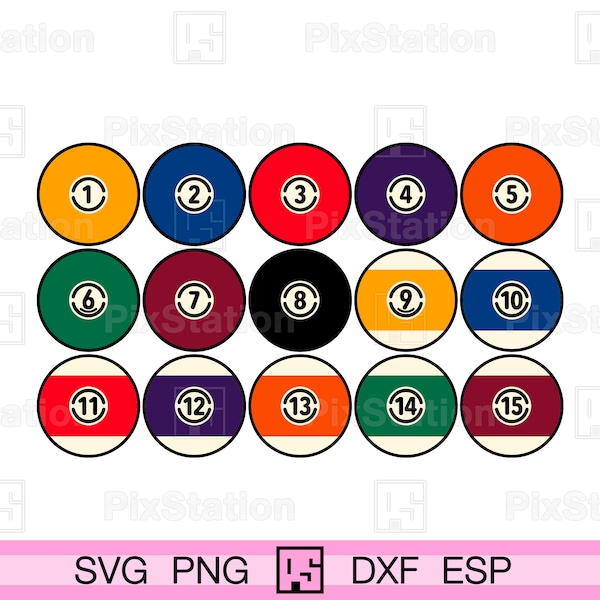 Eight Ball Svg - Etsy