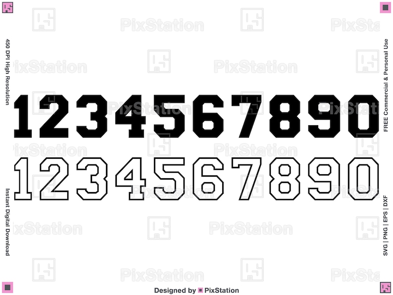 Two Sports College Fonts Svg Bundle Outline Varsity Font - Etsy