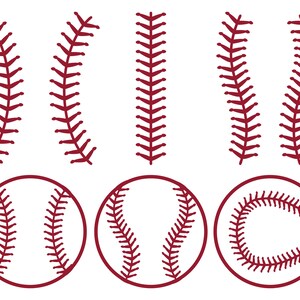 Baseball Balls and Stitches Svg, Baseball Stitch Svg, Baseball Ball Svg ...