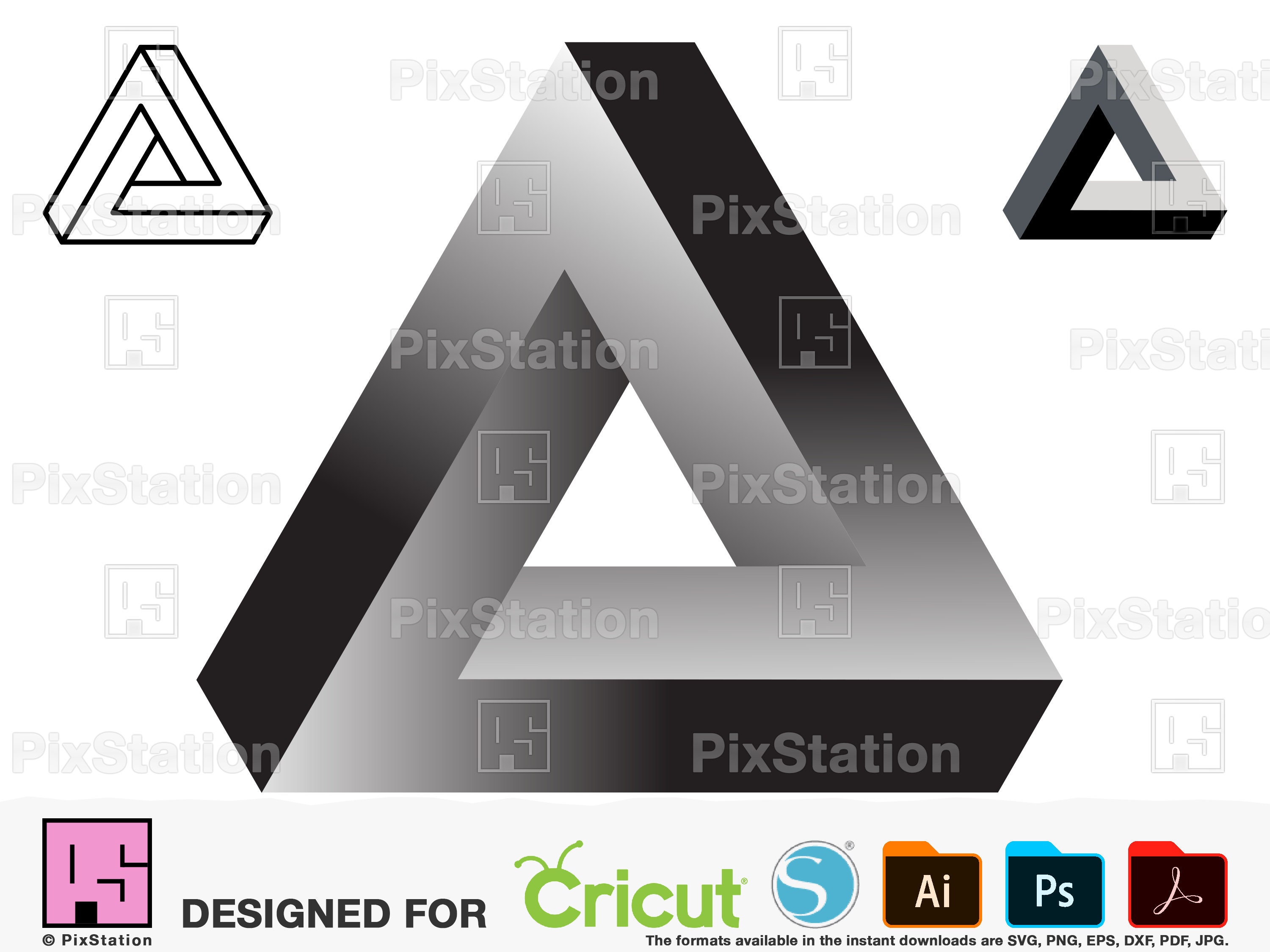 Penrose Triangle Vector