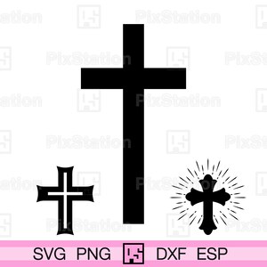 Christian Cross Svg Bundle, Cross Svg, Christian Svg, Cross Clipart ...