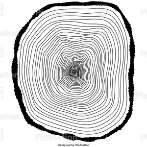 Tree Rings Svg, Tree Stump, Wood Log, Lumberjack, Svg Esp Dxf Jpg Png ...