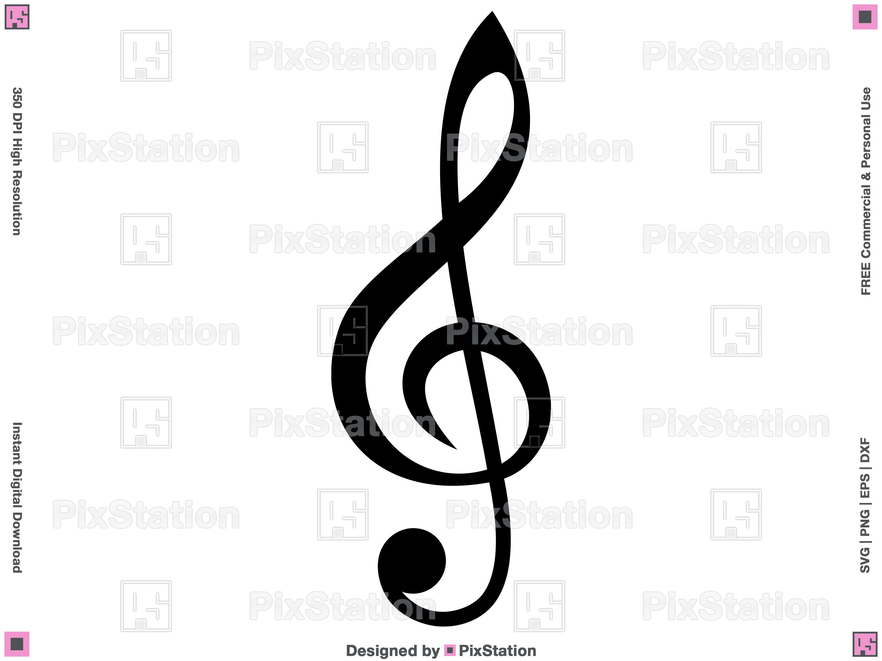 G Clef Svg Treble Clef Svg Clef Svg Treble Svg Vector - Etsy UK