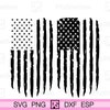 Freedom Flag Distressed SVG File - Etsy