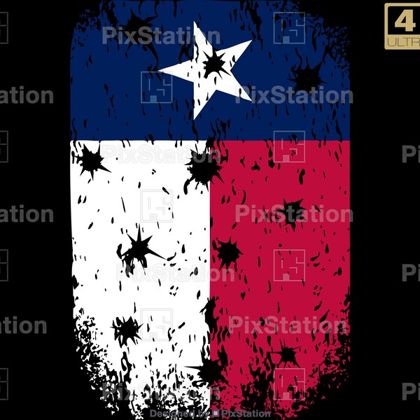 American Flag With Bullet Holes Png - Etsy Canada