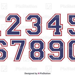 Varsity Alphabet SVG: Layered Letters, Numbers, Sports Vector (cut File ...
