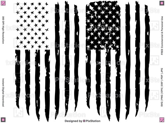 American Flag Vertical High Resolution