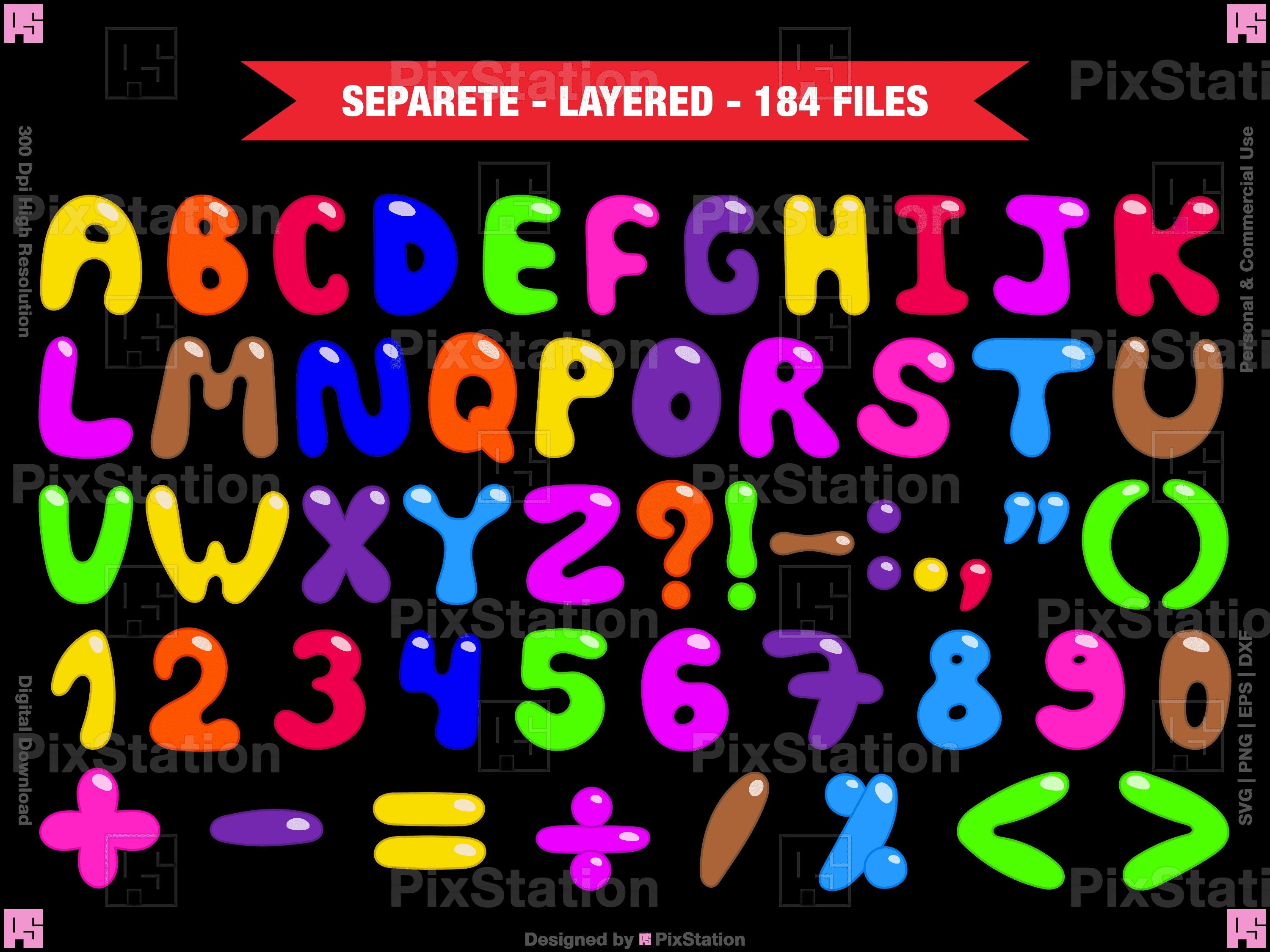 Bubble Font Svg Bubble Alphabet Bubble Letters Bubble - Etsy