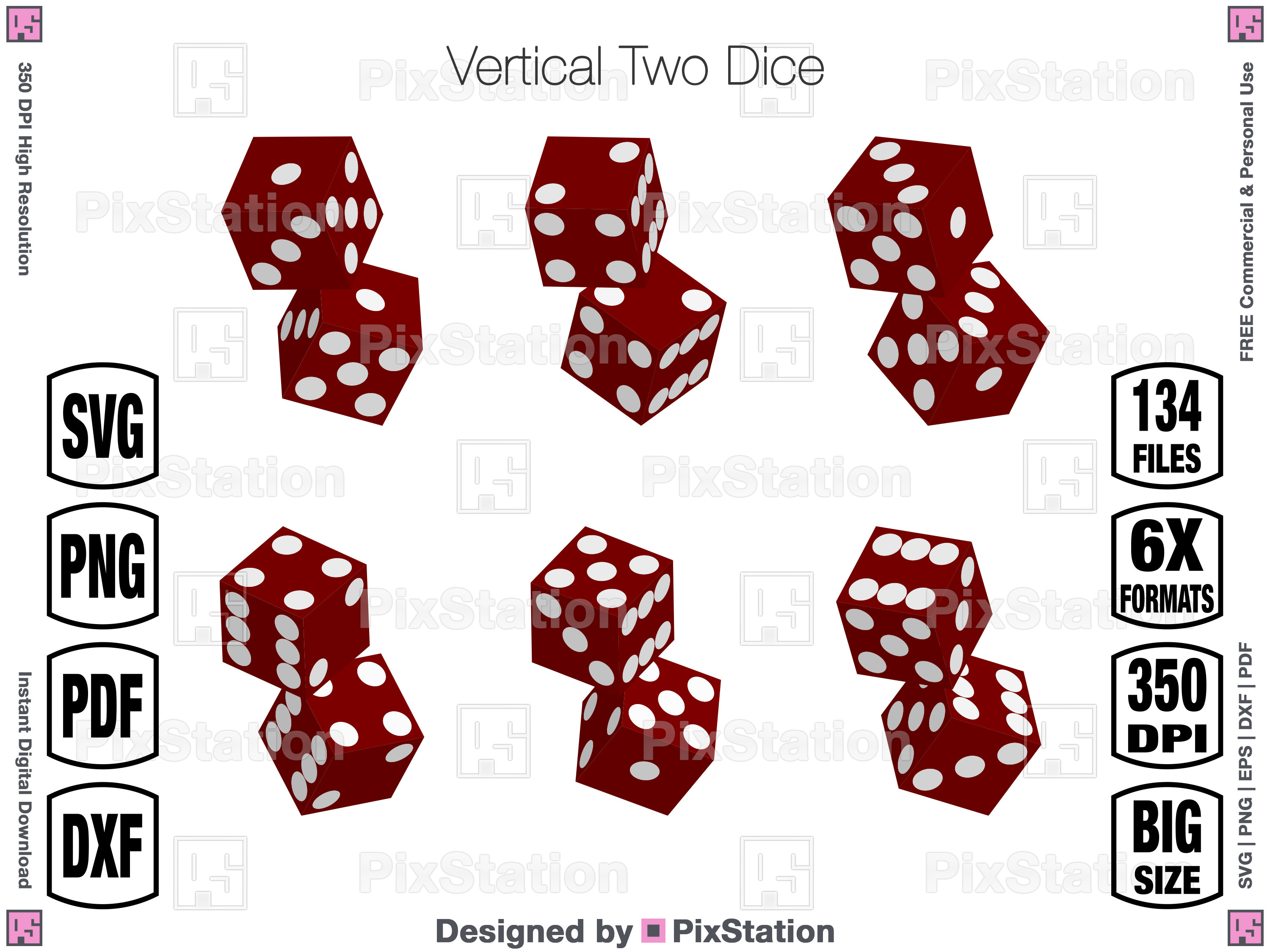 Rolling Dice Clip Art