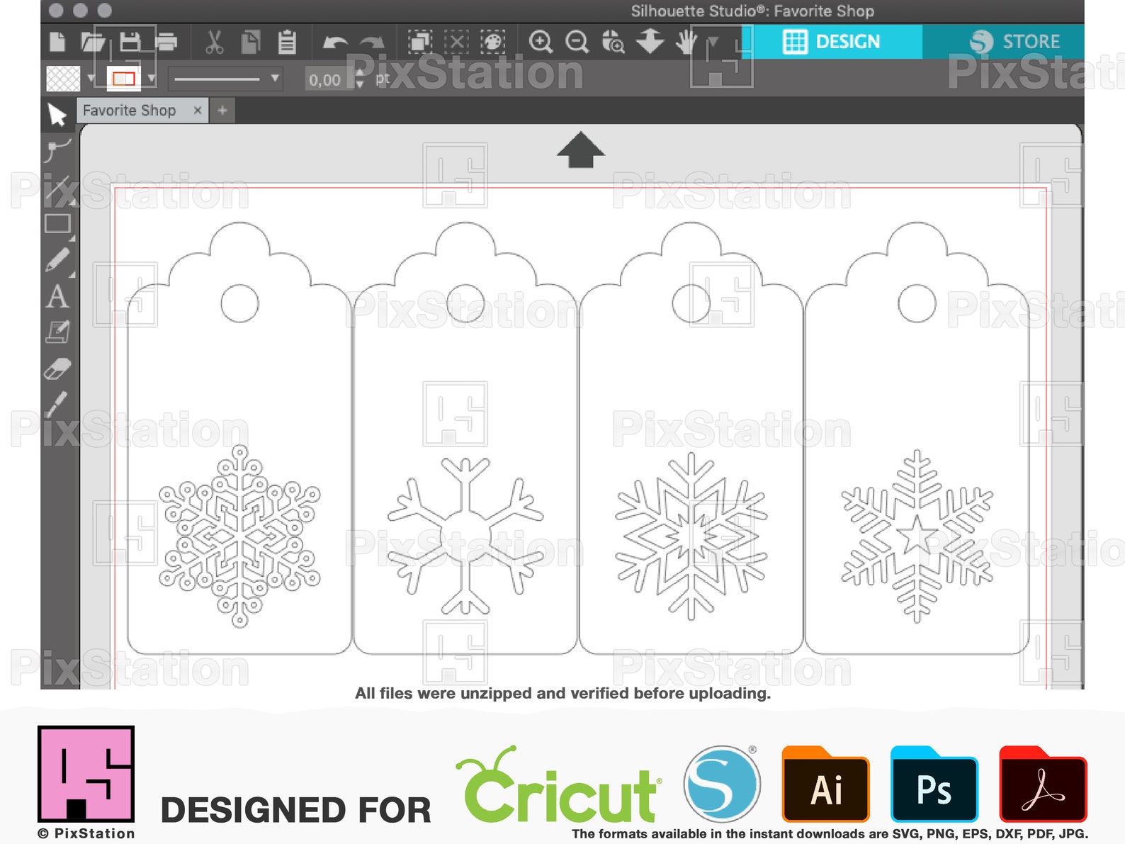 Tag Svg Tag Template Svg Snowflake Gift Tags Svg Printable - Etsy