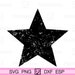 Classic Distressed Outline Star Svg Sparkle Dxf Star Png - Etsy